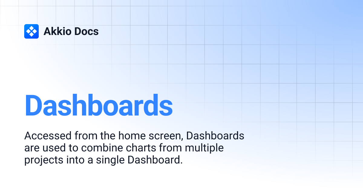 Dashboards | Akkio Docs